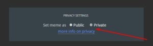 How to Make a Private Meme - Make a Meme